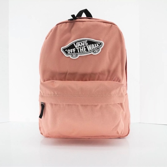 Vans | Bags | Vans Rose Pink Backpack School Size Realm | Poshmark